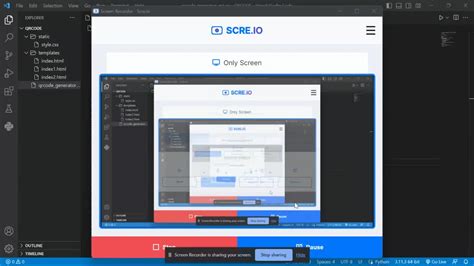 I Have Done A Project Using Flask Project Nameqrcode Siripina Gopi