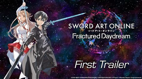 Sword Art Online Fractured Daydream First Trailer Youtube