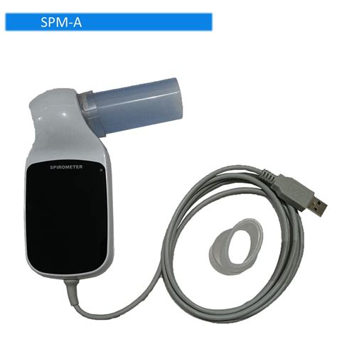 Portable Digital Spirometer Spm A Breathing Lung Function Diagnosis De