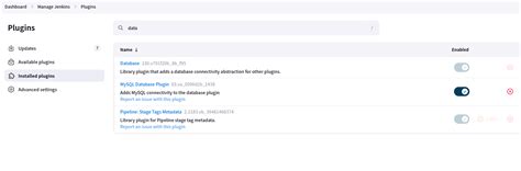 Jenkins Pipeline接入mysql接入pipeline Csdn博客
