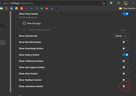 Bug In Der Edge Canary Version 9007880