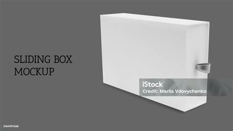 슬라이드 선물 상자 모형 3d 판지 서랍 패키지 모형 흰색 닫기 커버 슬리브 성냥갑 측면 보기 프리젠테이션을 위한 현실적인 풀 패키징 템플릿입니다 쥬얼리 컴팩트 슬라이딩 팩