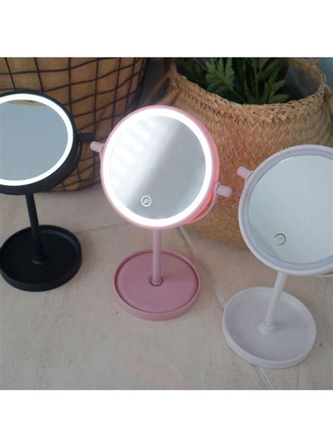 LED 조명 탁상 거울 color 거울 인테리어 조명기구 조명등 책상 화장대 거실