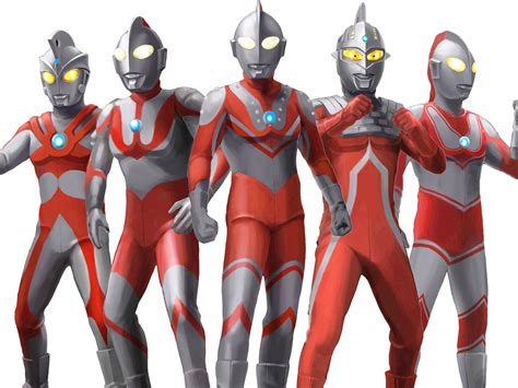 Ultraman Ultraseven Ultraman Jack Zoffy And Ultraman Ace Ultra Series And 4 More Drawn By