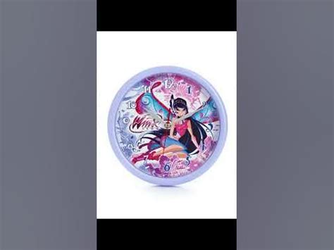 Часы Феи Винкс (Winx Club) настенные 25 см - YouTube