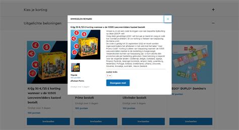 LEGO VIP Korting Op LEGO Sets