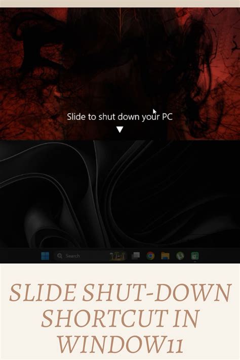 Create A Slide Able Shutdown Button Shortcut On Windows