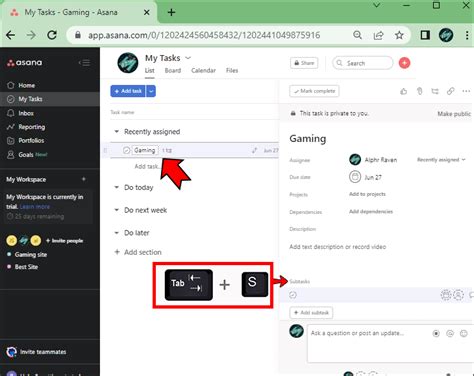 How To Make A Subtask A Task In Asana