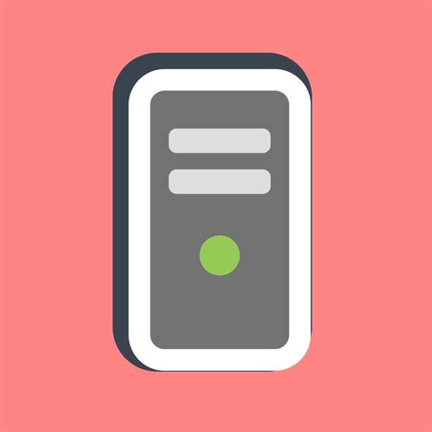 Sticker System Block Computer Components Elements 65608269 Vector Art