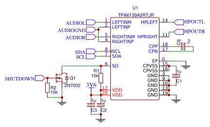 TPA6130A2 Headphone Amplifier Resources EasyEDA