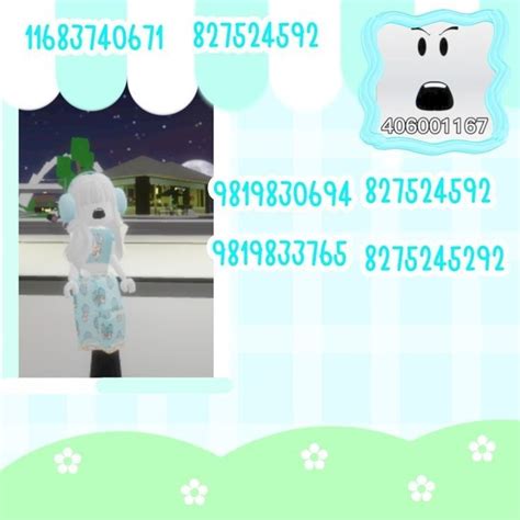 Code Brookhaven Outfit Biru Ide Kostum Desain Game