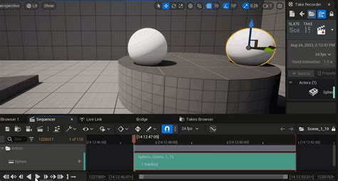 Recording Animation Using Take Recorder In Unreal Engine Unreal Engine 56 Documentation