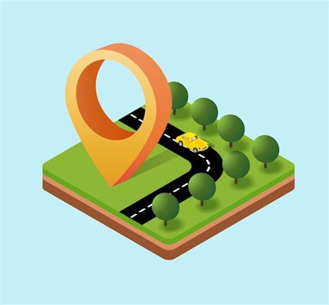 premium vector navigation icon isometric plans