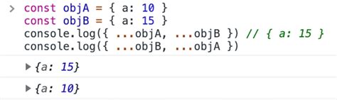 How To Merge Two Objects In Javascript Atomized Objects
