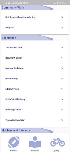 Github Mustafauys Resume Ui Design In This Application Made With Flutter You Can Edit Your