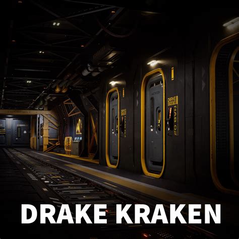 Drake Kraken From Star Citizen Ryan Lopez On Artstation At