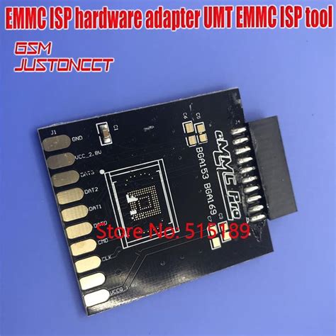 Generic Emmc Isp Hardware Adapter Umt Emmc Isp Tool Adapter For Gsm Shield Umt Box Dongle