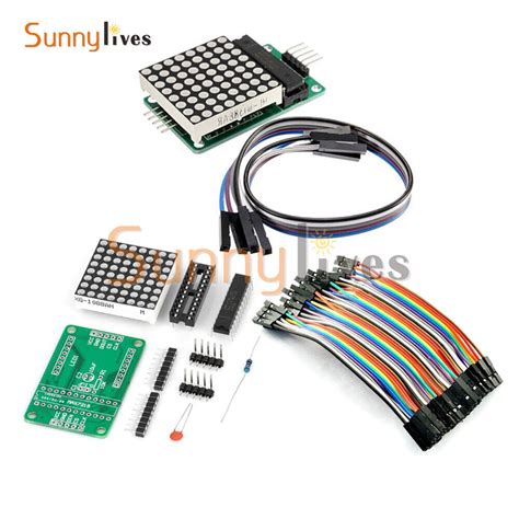 Max7219 8x8 Led Matrix Modul Dot Matrix Module For Ubuy India