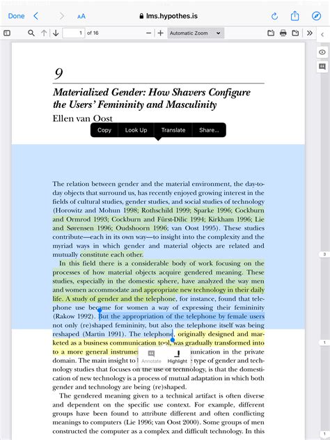 Pdf Text Selection On Ipad Difficult And Visually Confusing · Issue 5023 · Hypothesisclient