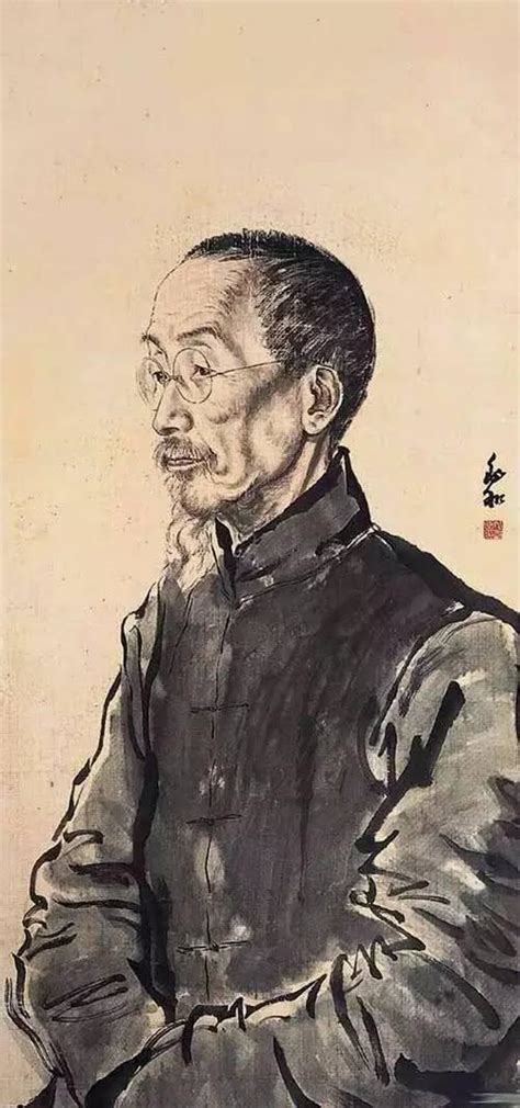 20世纪中国现代水墨人物画的一代宗师蒋兆和人性
