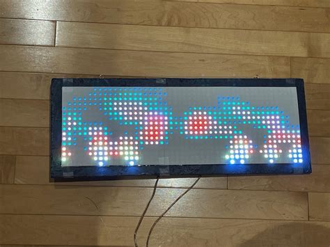 Arduino Uno Controlled 48x16 Color Led Array With Text And Animation 6 Steps With Pictures