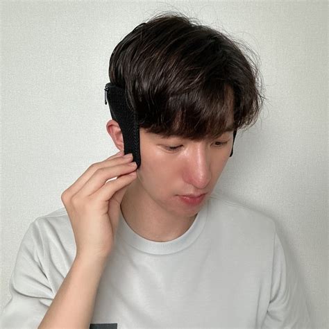 남자 짧은 옆머리 누르기 셀프 다운펌 기계 매직모히칸 후기 네이버 블로그