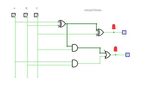 Circuitverse Full Adder Using Basic Gates