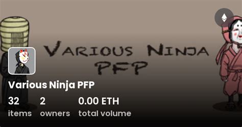 Various Ninja PFP Collection OpenSea