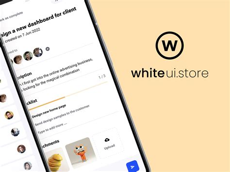 Tasks List Revu Ui Kit By Whiteuistore On Dribbble
