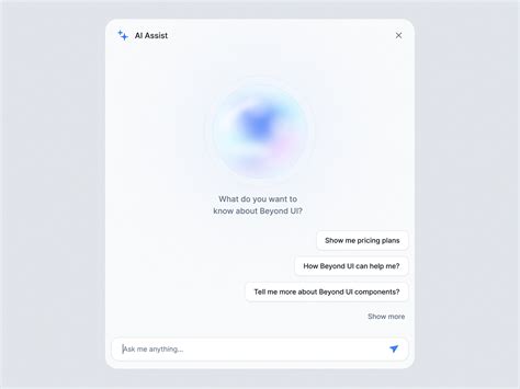 Ai Assistant Ui By Beyond Ui On Dribbble Ai Assistant Ui By Beyond Ui On Dribbble