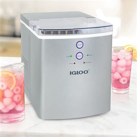 Best Buy Igloo 33 Pound Automatic Portable Countertop Ice Maker Machine Iceb33sl