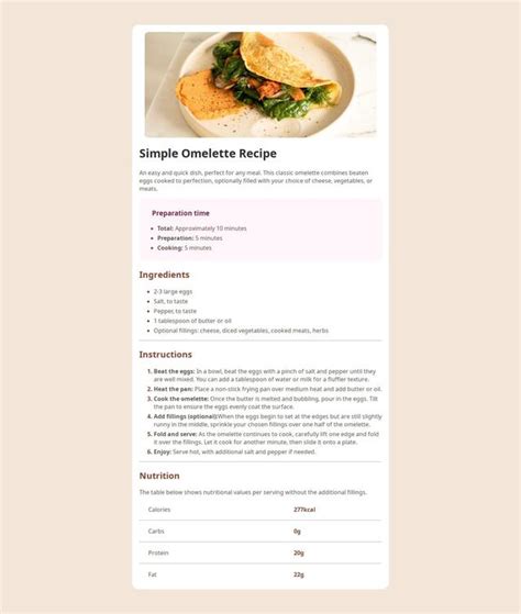 Frontend Mentor Recipe Page Using Html And Css Coding Challenge Solution