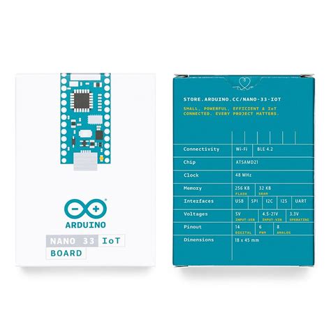 Arduino Nano 33 Iot บอร์ดแท้ Made In Italy Arduino Raspberry Pi Nodemcu Iot Nvidia Lora
