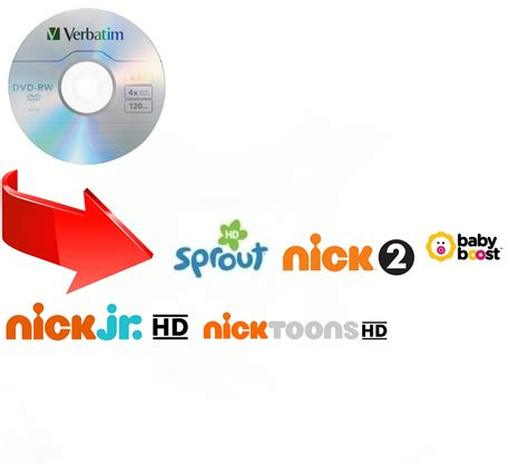 Sold Blank Dvd Nick 2 Sprout Hd Nick Jr Hd By West Harris On