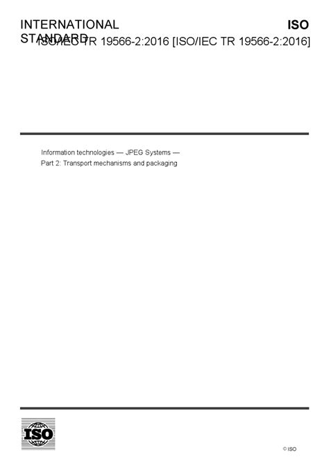 ISO IEC TR 19566 2 2016