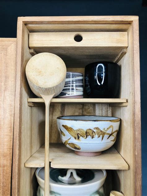 Shimizu Yaki 清水焼 Tea Ceremony Set Tea Bowl Porcelain Catawiki