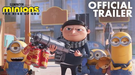Minions The Rise Of Gru Official Trailer Universal Pictures Hd