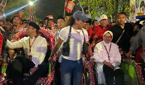 Risma Gus Hans Daftar Pilgub Jatim Ke Kpu Suara Surabaya