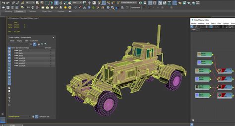 Husky Mine Detection Vehicle 3d Model By Citizensnip