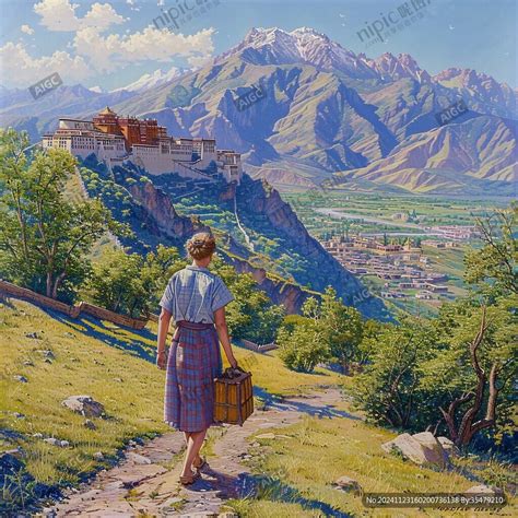 Ai创作图人物风景场景画 女孩风景画 欧式风景人物 现实主义油画 布达拉宫插画 尼泊尔插画科技旅游 小城之春油画 乐游世界油画下载 厚涂景色 现实与油画的碰撞 托马斯风景油画 尼泊尔海报插画