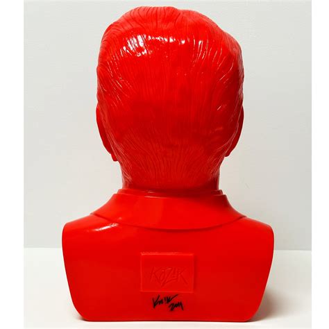 Gipper 15 Large Bust In Red Ultra Violence By Frank Kozik
