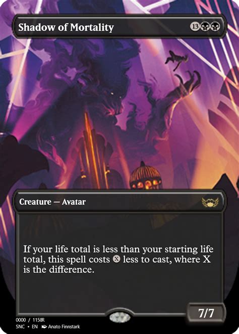 Shadow Of Mortality · Magic Online Promos Prm 99703 · Scryfall Magic