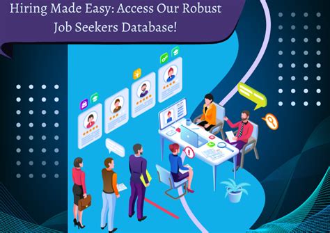 how to utilize a job seekers database for recruitment all india database