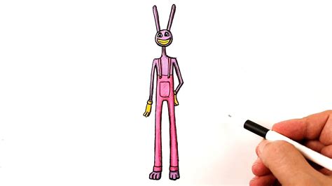 Как нарисовать Джекс из Удивительный Цифровой Цирк Youtube