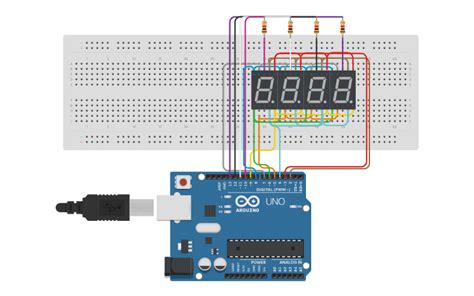 Circuit Design Latihan No 2 Tinkercad