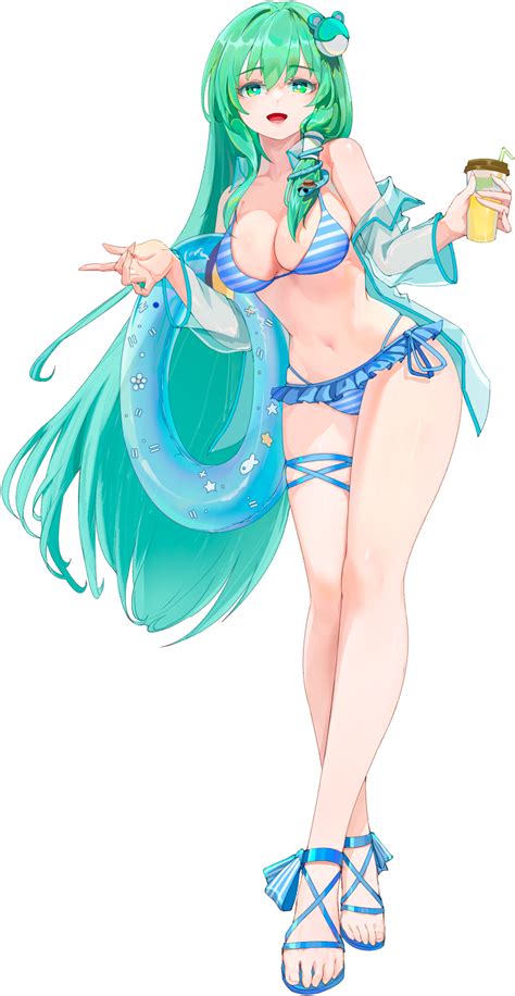Kochiya Sanae Touhou Artist Request Game Cg Highres Non Web Source