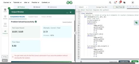 vijayakumar prashanth on linkedin gfg160 geekstreak2024 codingjourney problemsolving python…