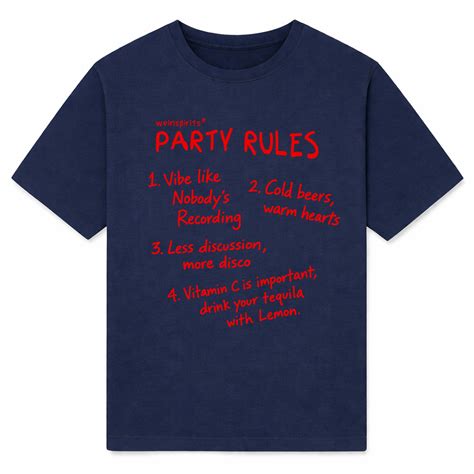 Party Rules Premium T Shirt