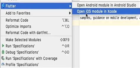 How To Export Flutter App From Android Studio To Xcode GeeksforGeeks